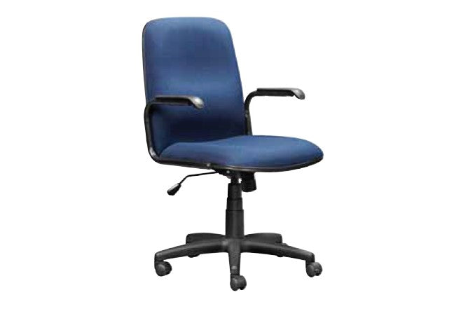 Inyathi Mid-Back Chair with Arms – Reboni Furniture Manufacturing